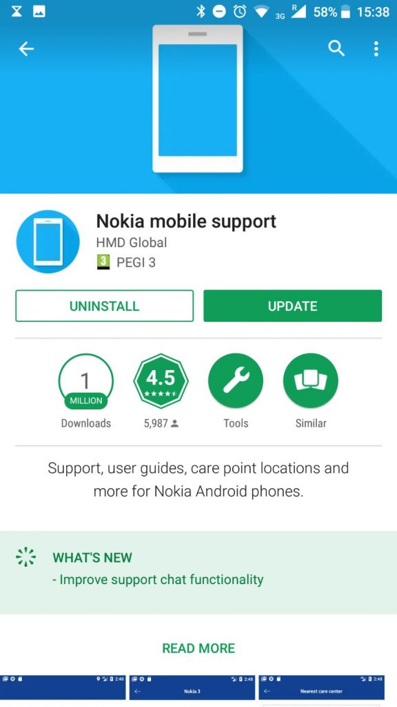 HMD updated its Mobile support app with improved chat functionality ...