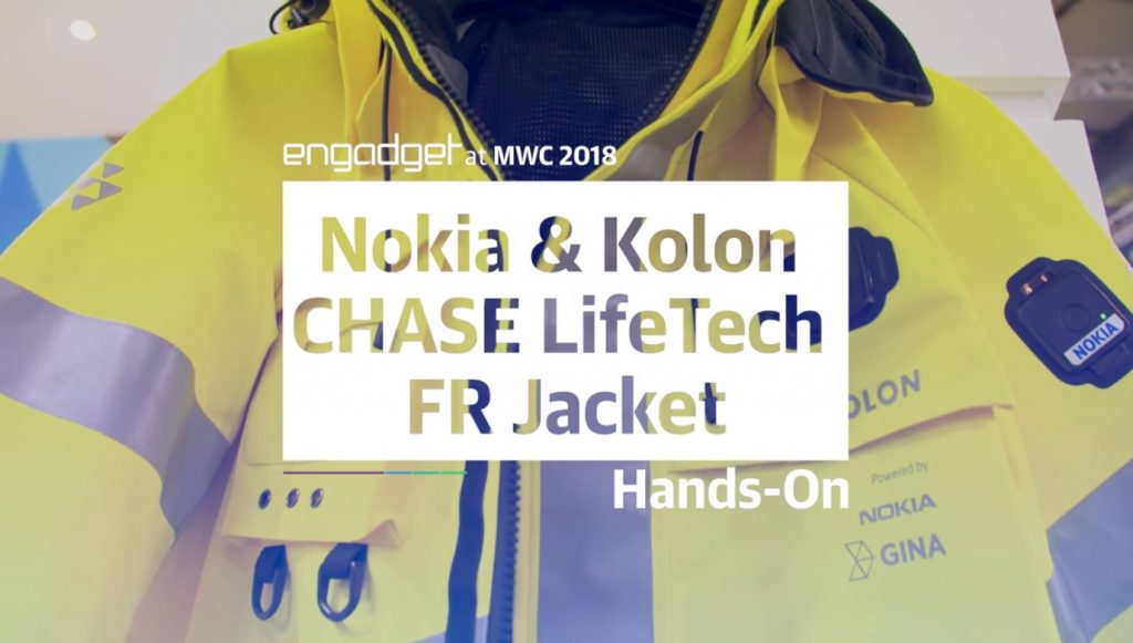 Video: Nokia and Kolon displayed cool tech jacket | Nokiamob