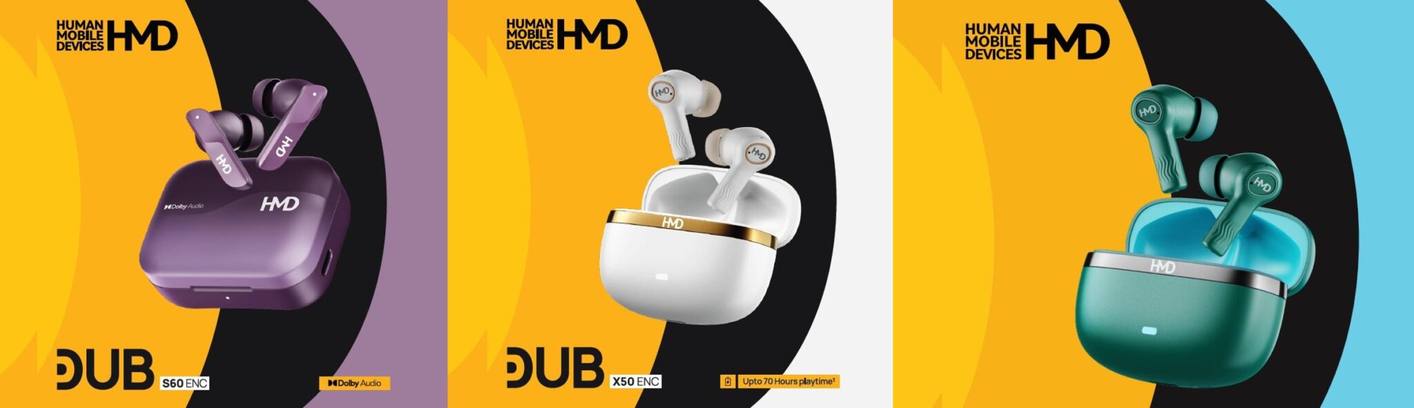 HMD DUB Series: Three New TWS Earbud Lines Coming Soon! | Nokiamob