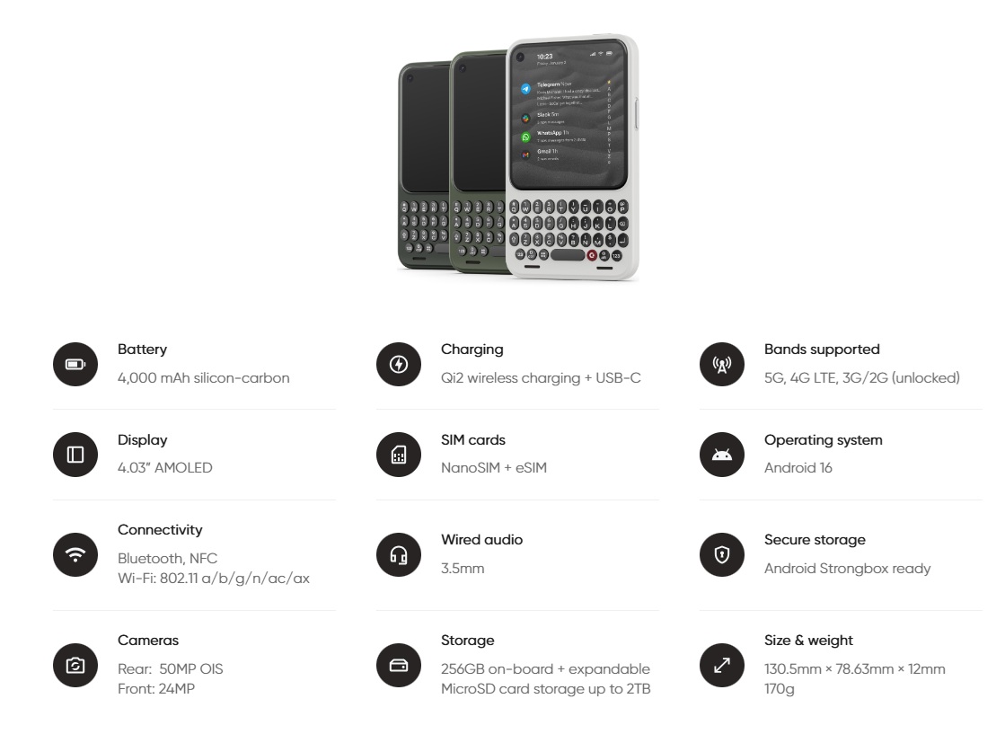 Clicks Dives Into Smartphones With a Purpose-Built Communicator for ...